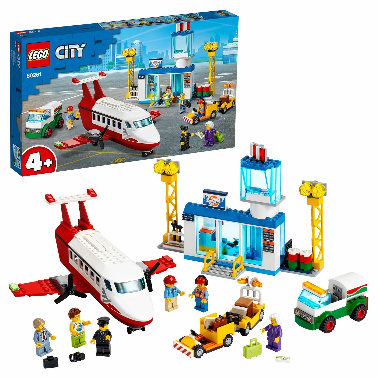 Конструктор LEGO CITY Airport Городской аэропорт 60261-L – Интернет ...