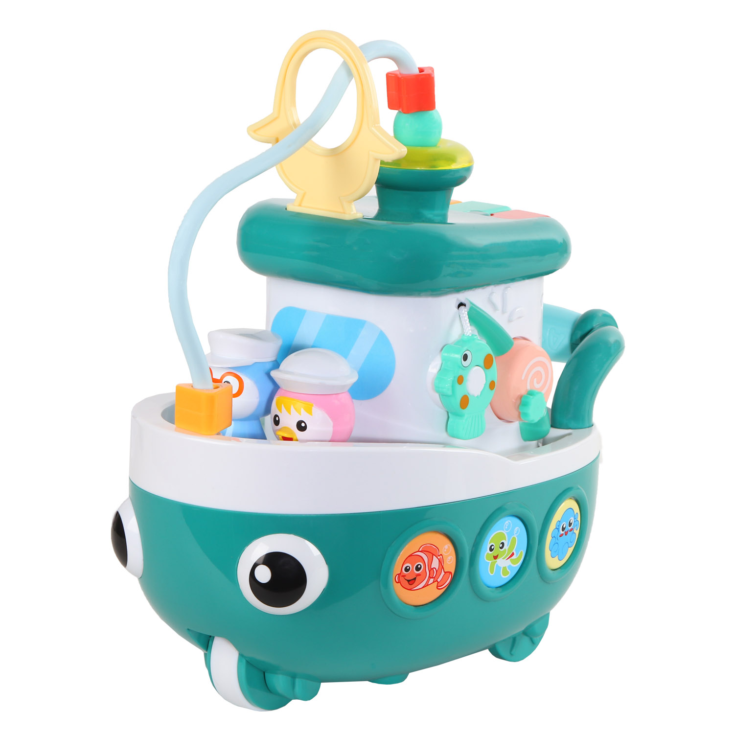 Развивающая игрушка Smart baby Кораблик цвет зеленый JB0333411 ...