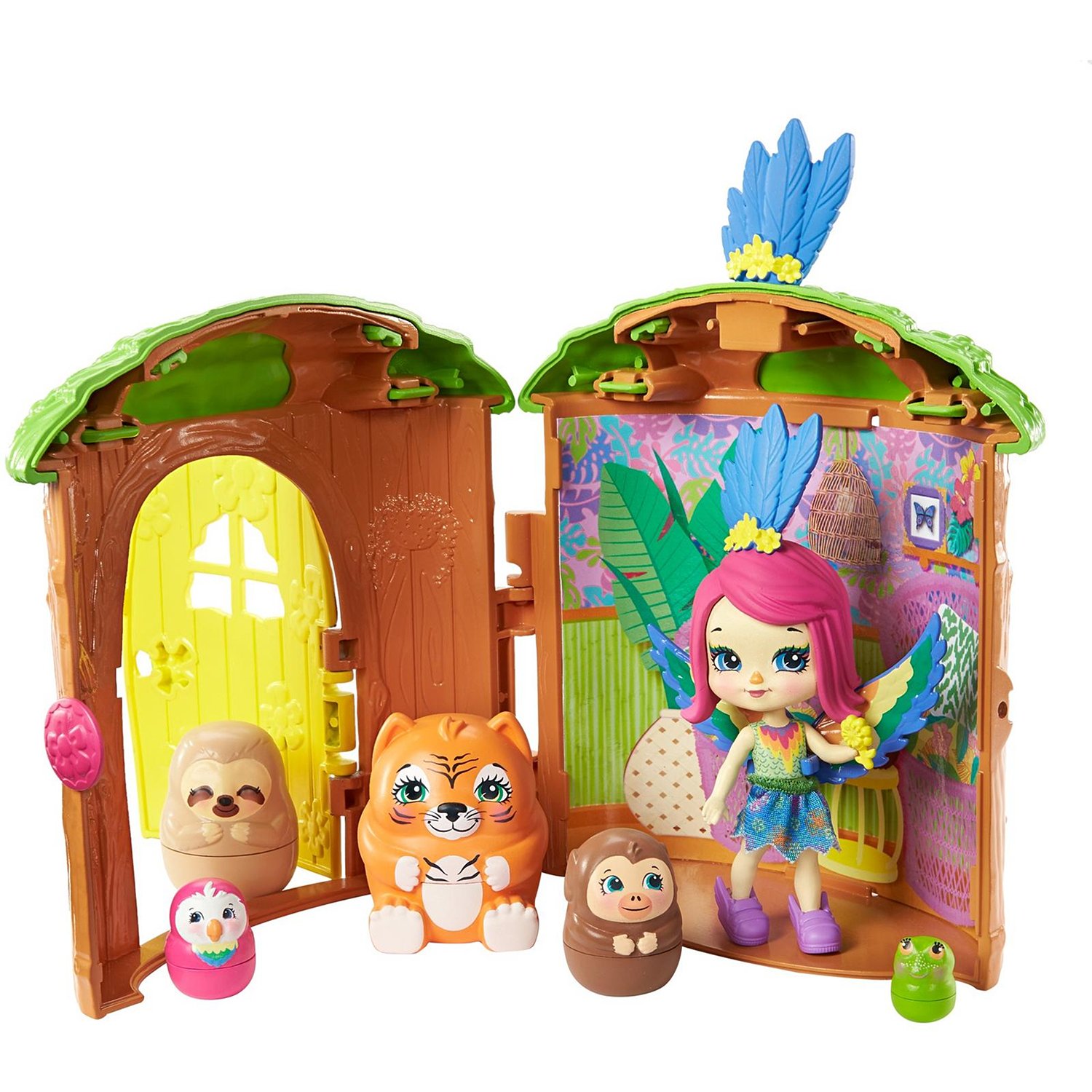 Игровой набор Enchantimals Домик сюрприз Пикки Какаду GTM49 – Интернет ...