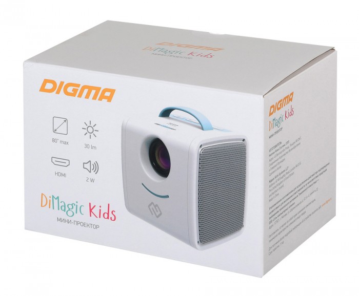 Мини кинотеатр DIGMA DiMagic Kids DM002 – Интернет-магазин Юные таланты