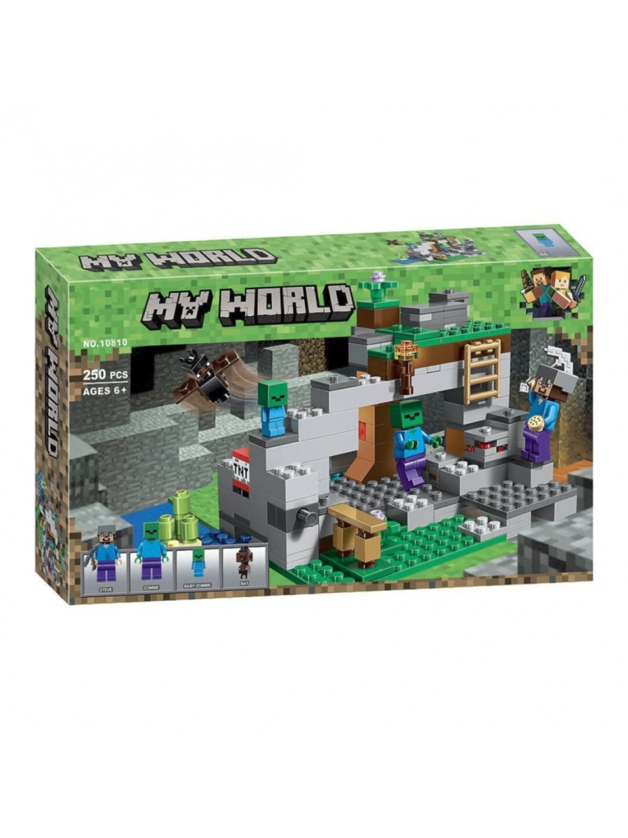 Конструктор BELA My World Укус паука 250 детали 10810 – Интернет ...